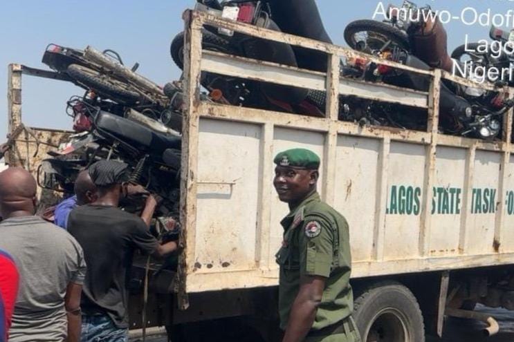 Why we impounded over 300 Okada, Lagos taskforce reveals