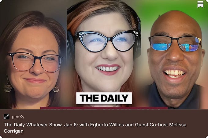 Melissa Corrigan, she/her (@itsjustmelissak): "Beginning my mornings ...