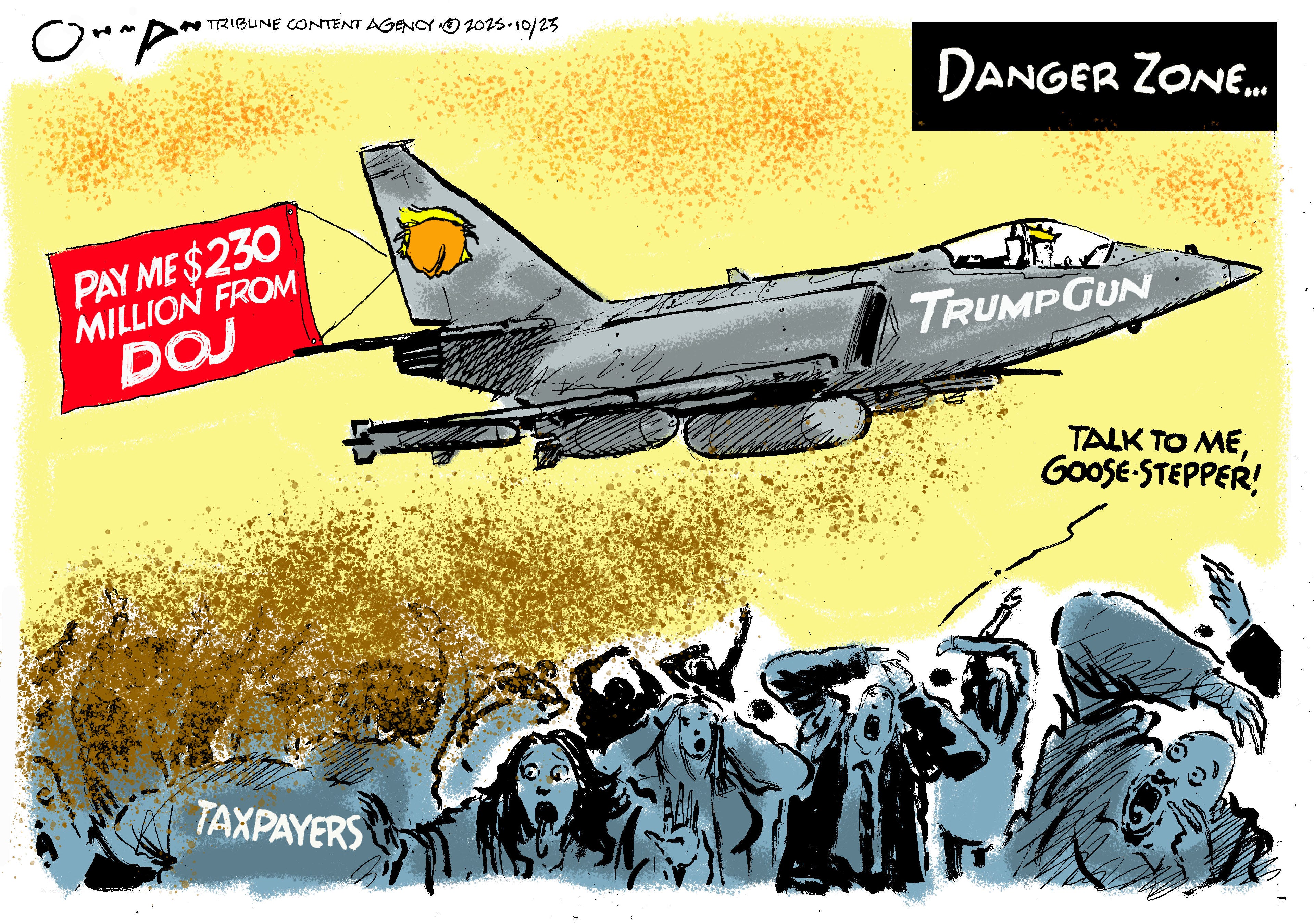 Your Daily Cartoon! - by Jack Ohman’s You Betcha!
