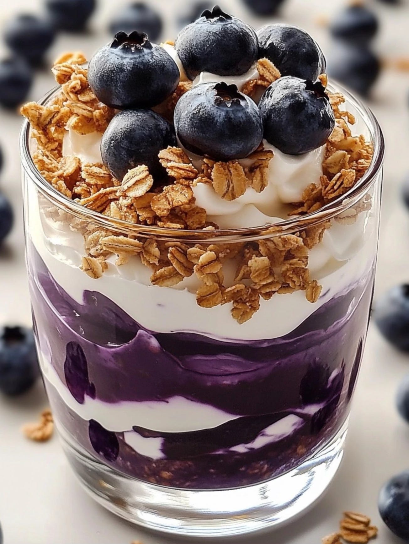 Tiny Treats, Big Flavor: Easy No-Bake Blueberry Cheesecake Shooters
