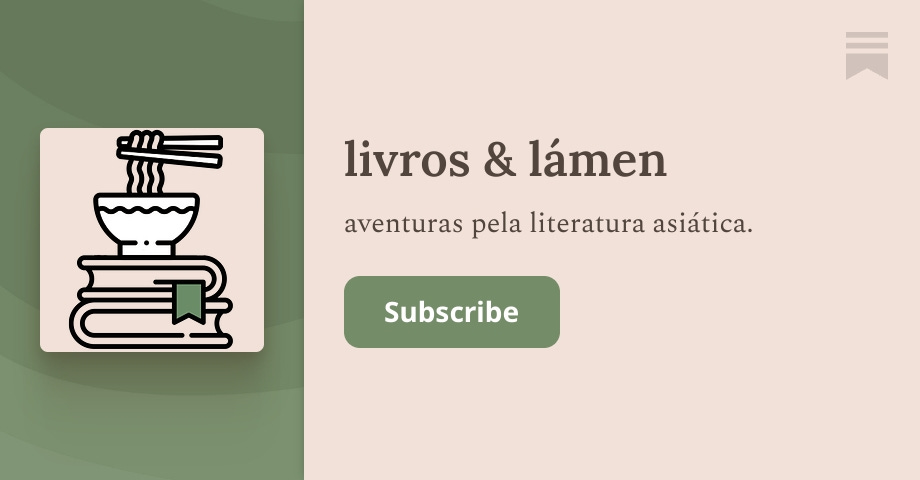 livros & lámen | gabi barbosa | Substack