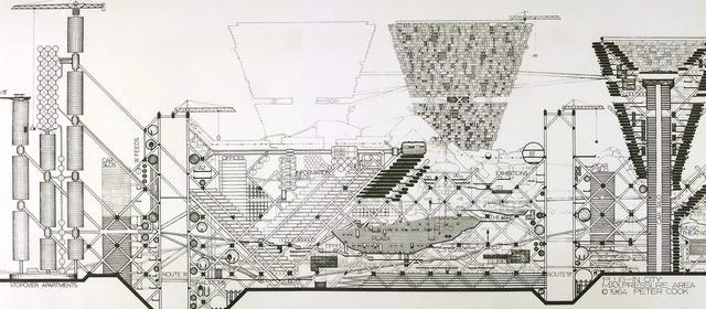 Archigram's Plug-In City: How Radical Architecture Redefined Urban Design