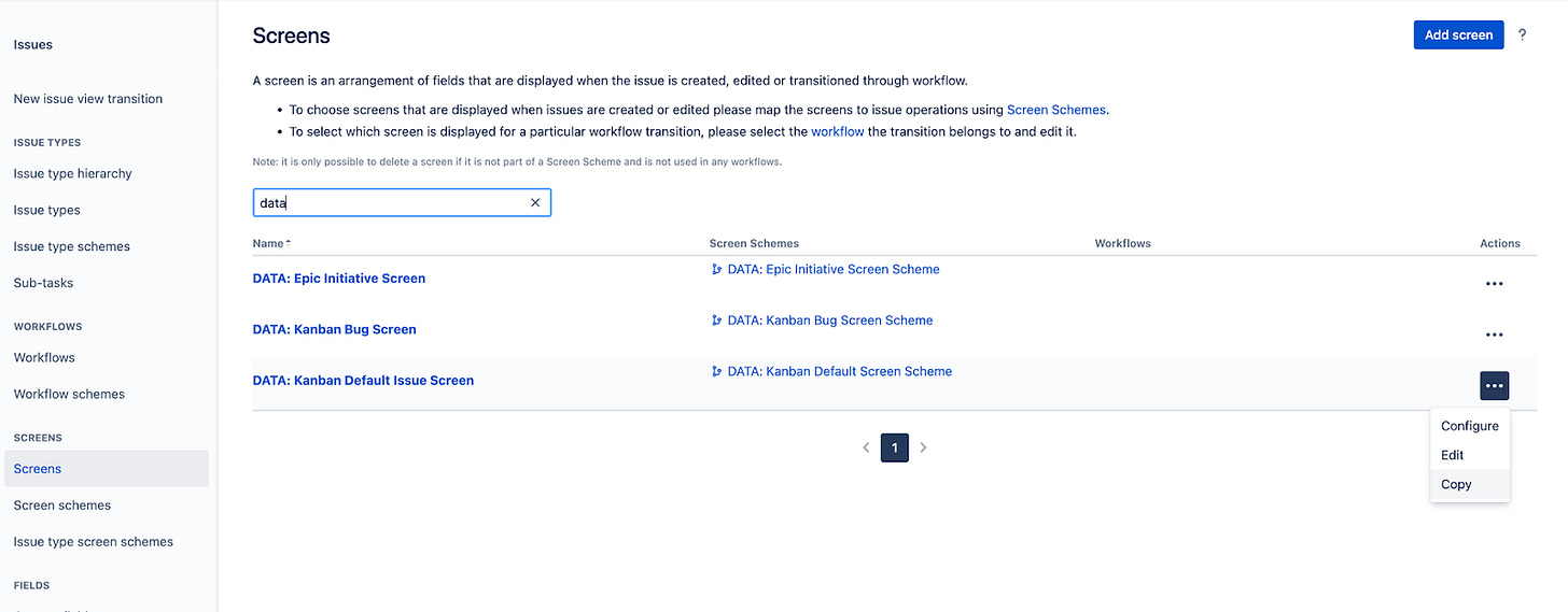 How to configure Jira screens and issue types | #39