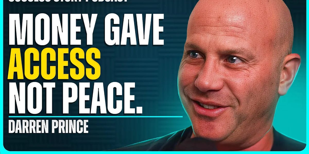 When Cost of Success is Addiction | Darren Prince - Agent to Magic ...