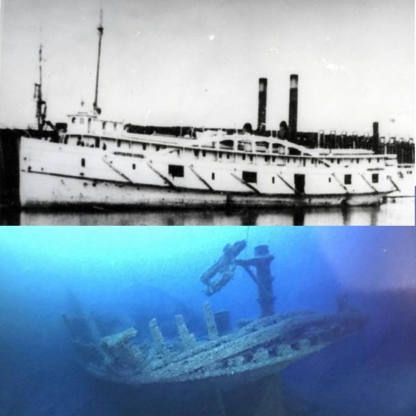 The 1872 Wreck of Lac La Belle - Shipwrecks and Sea Dogs