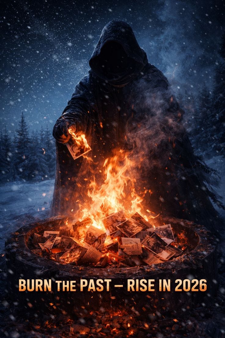 Burn the past, Rise in 2026! - by Kai Stjarnborn