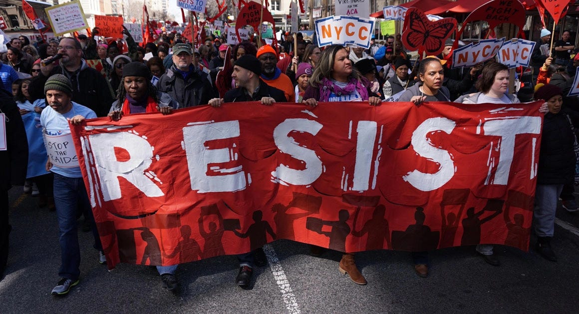 The Resistance to Trump and MAGA's Authoritarian Agenda is Growing