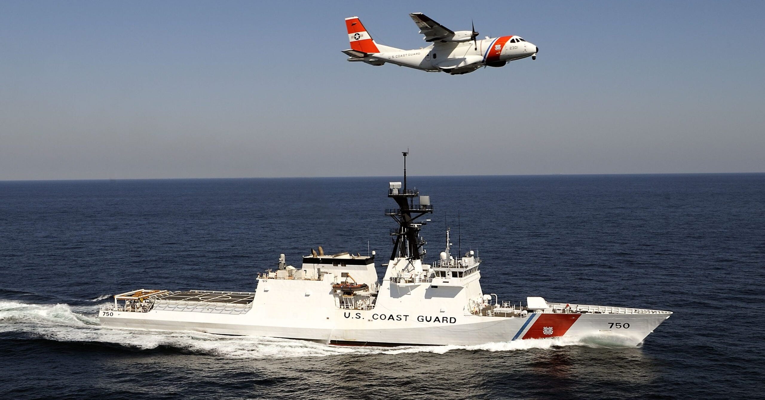 U.S. Coast Guard Calls Off Search for People in Water After Military ...