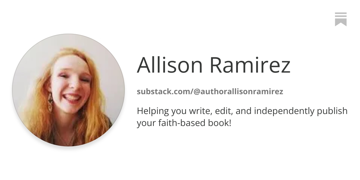 Allison Ramirez | Substack