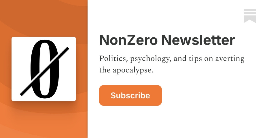 Robert Wright's Nonzero | Robert Wright | Substack