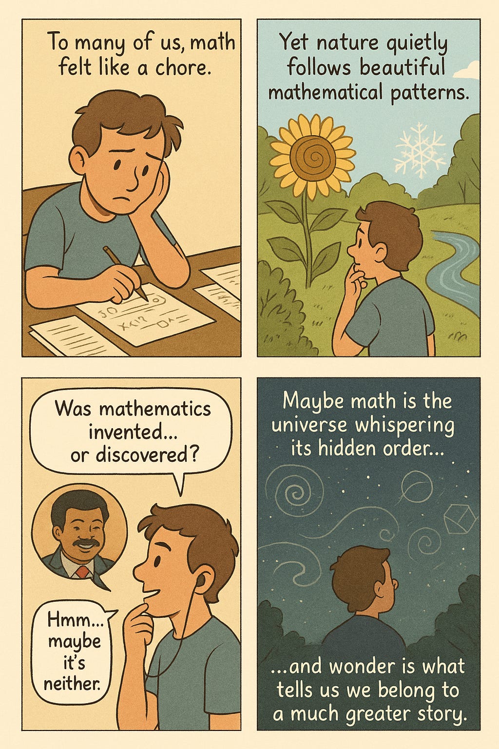 Was Mathematics Discovered or Invented? - by Adrian Wilson
