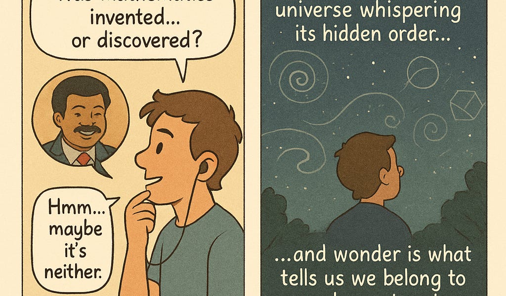 Was Mathematics Discovered or Invented? - by Adrian Wilson