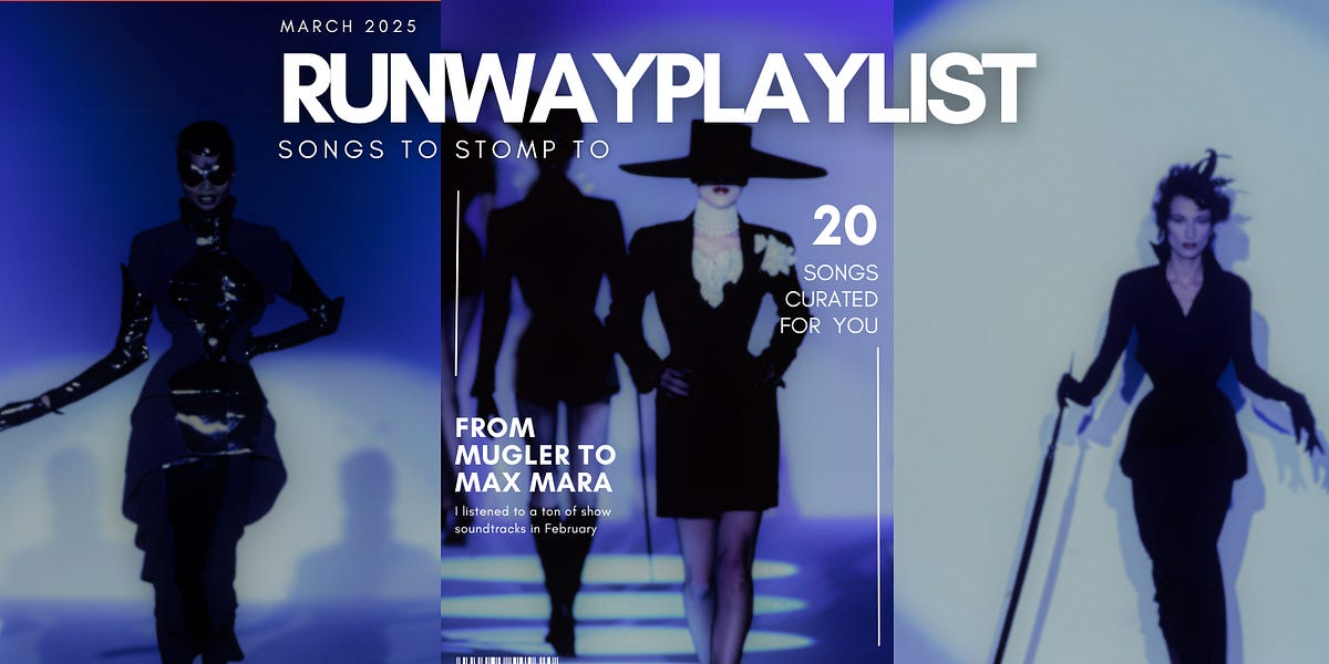 Runway Playlist: Songs To Stomp To
