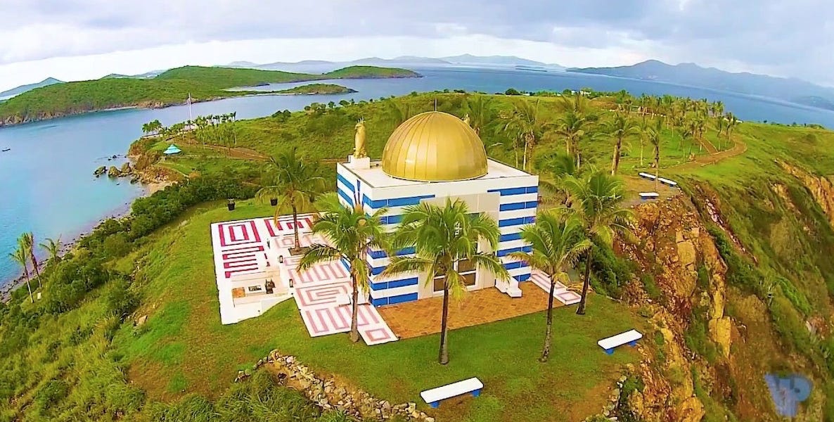 The Temple on Epstein Island: History, Secrets, and Lore - Elie Lichtschein