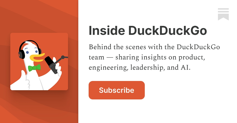 About - Inside DuckDuckGo