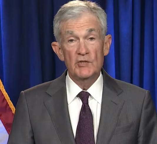 Comments - The Defiance of Jerome Powell - by Charlie Sykes