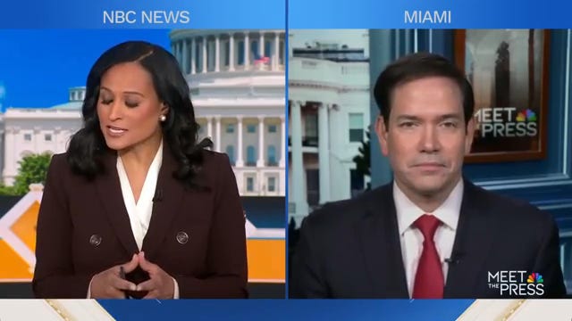 MARCO RUBIO SAYS MANDURO'S CAPTURE....