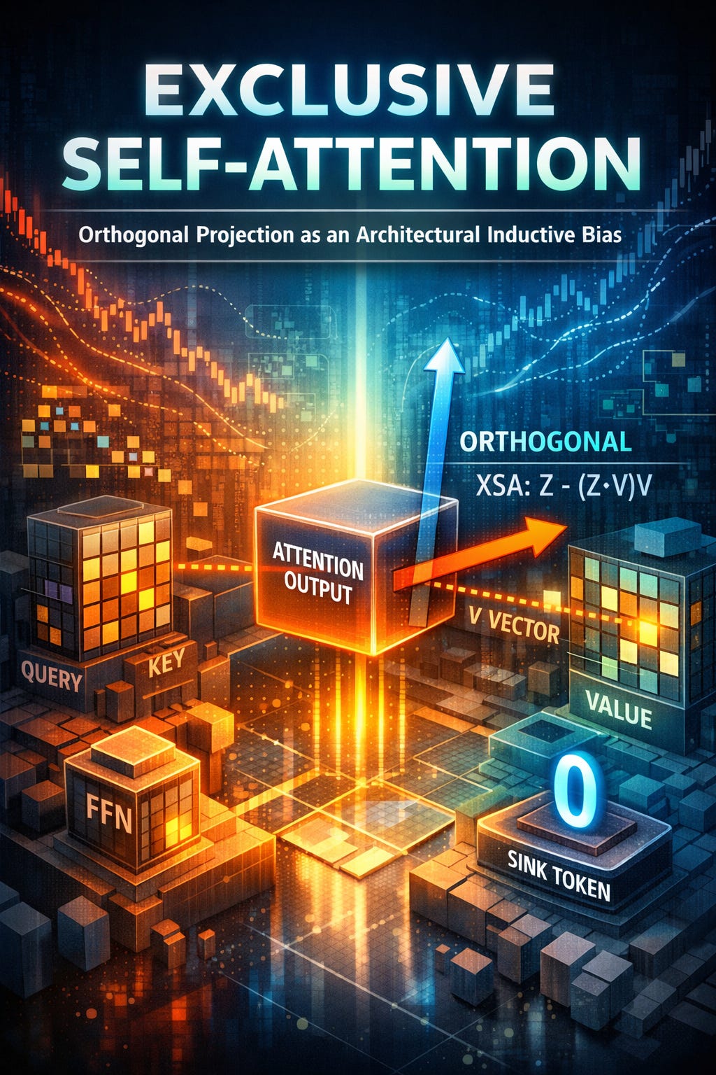 Exclusive Self-Attention: Orthogonal Projection as an Architectural ...