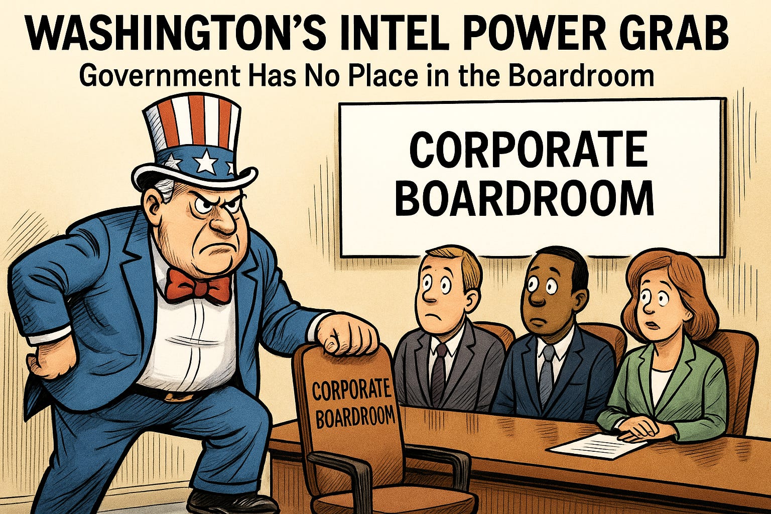 Washington’s Intel Power Grab: Government Has No Place in the Boardroom
