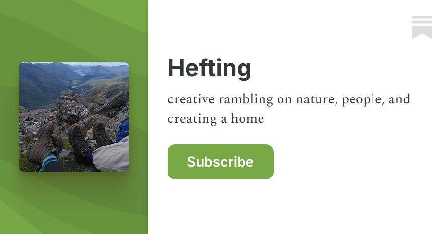 Hefting | Mhairi | Substack