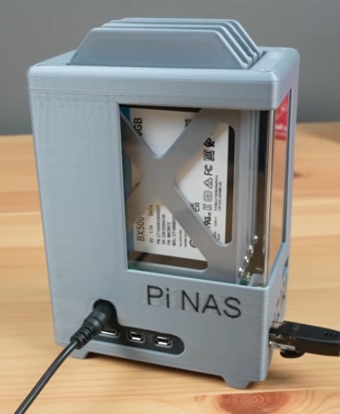 Building your own NAS or Nextcloud Server out of a Raspberry Pi 5
