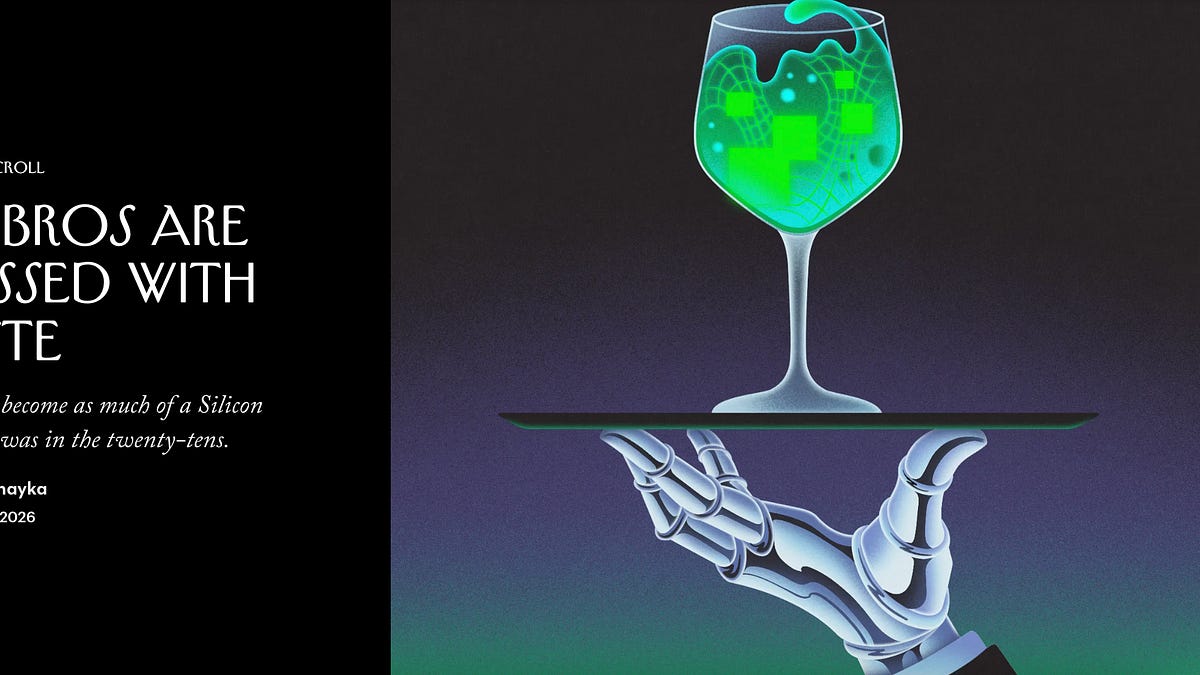 Why tech bros are obsessed with "taste"