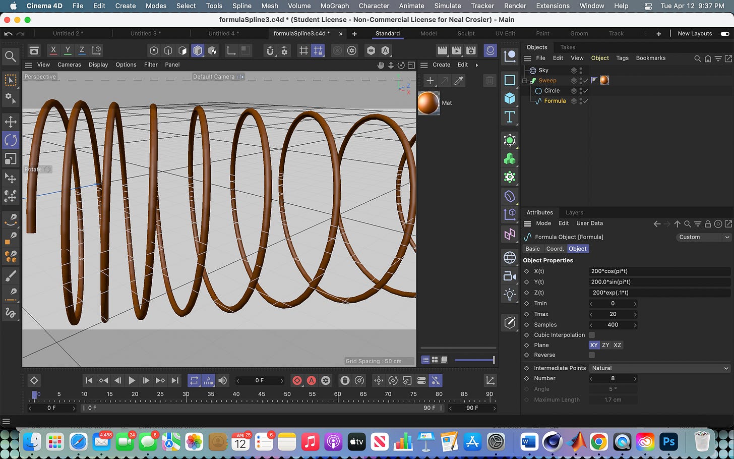 cinema 4d examples
