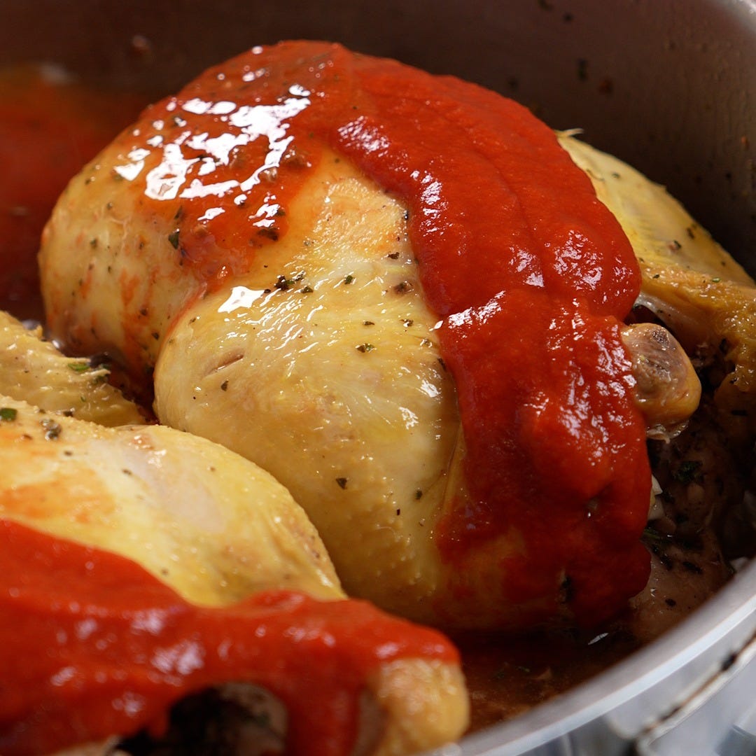 Pollo in potacchio - by Massimo Bazzoli