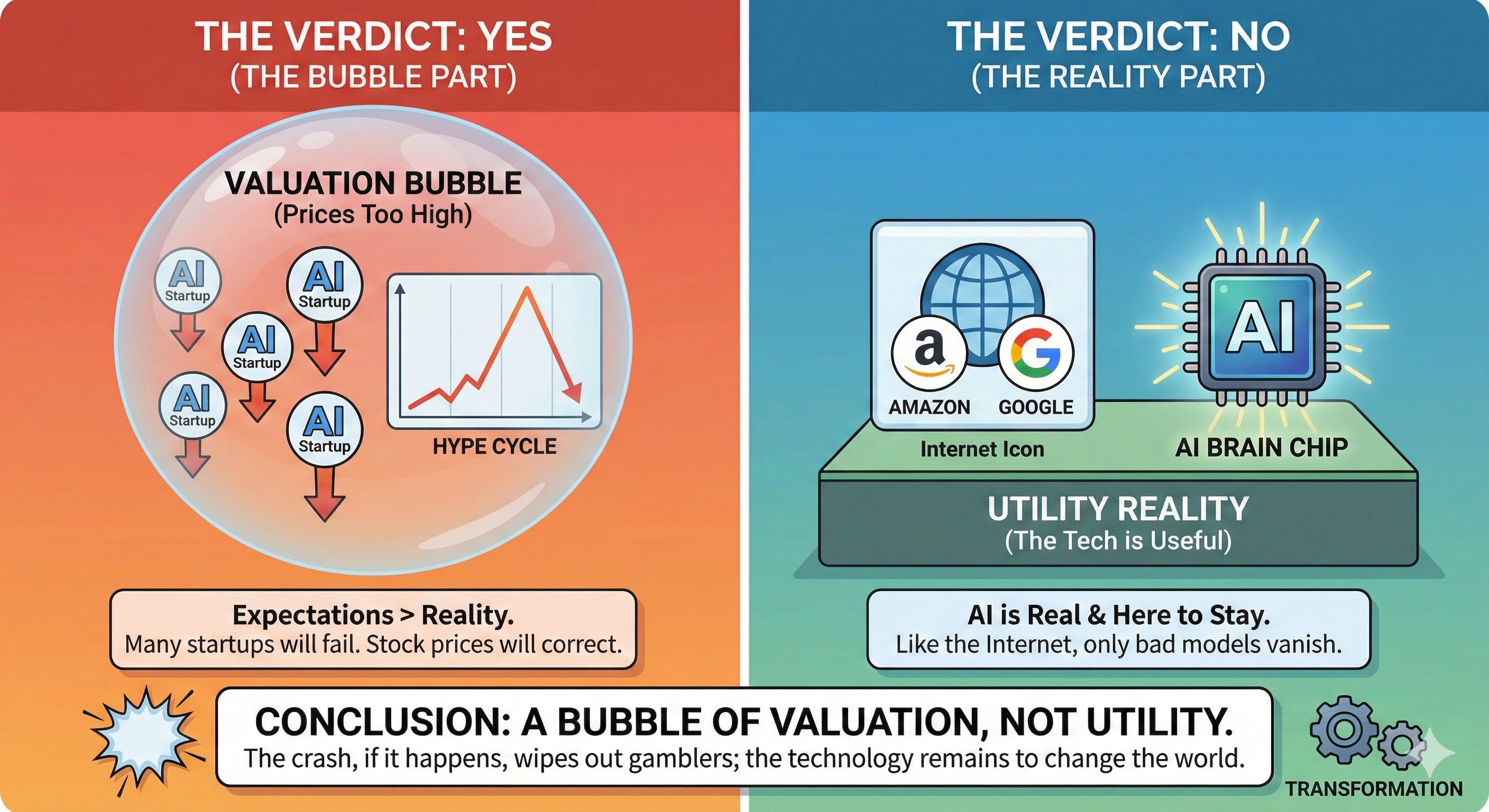 The Trillion-Dollar Question: Is AI the New Dot-Com Bubble?