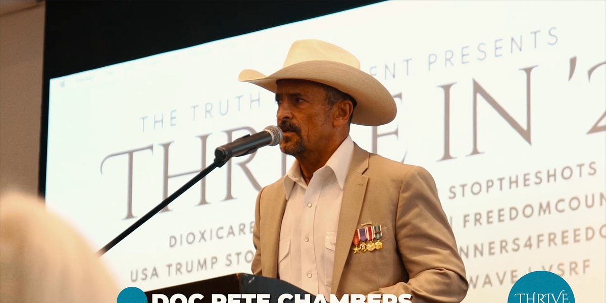 Retired Green Beret Dr. Pete Chambers Announces Run for Texas Governor at Thrive in '25 Event