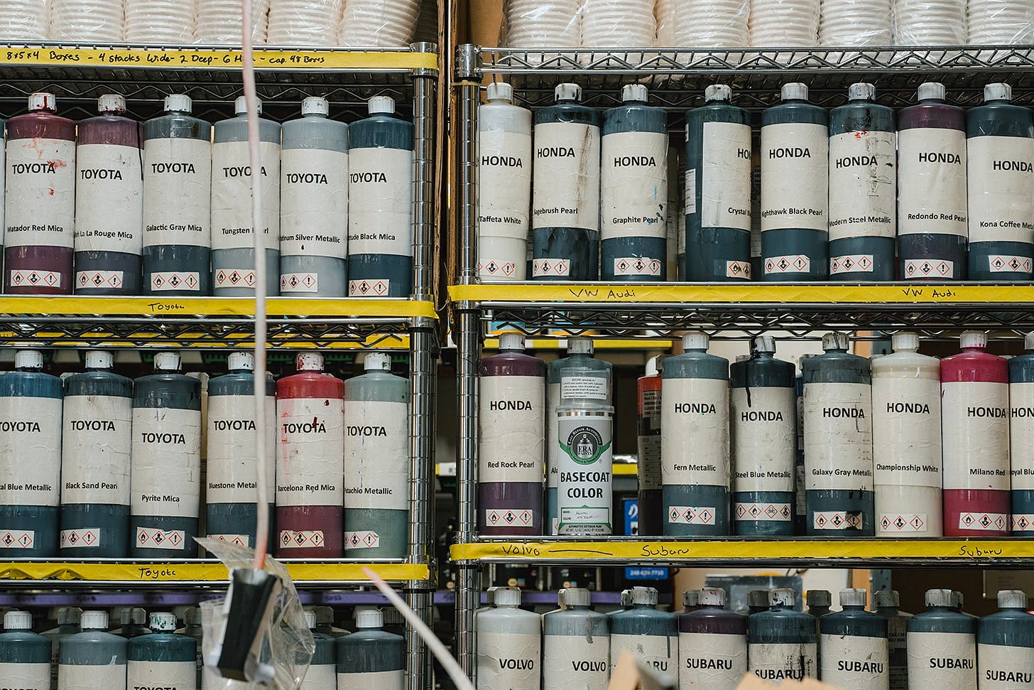 Why Your Car's Paint Color Has Eight Different Names