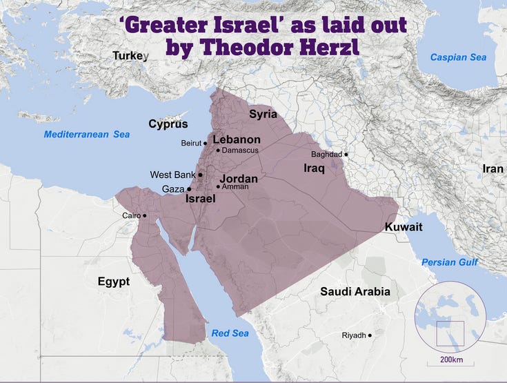 A Greater Israel, or not... - by Fall of the Cabal Official