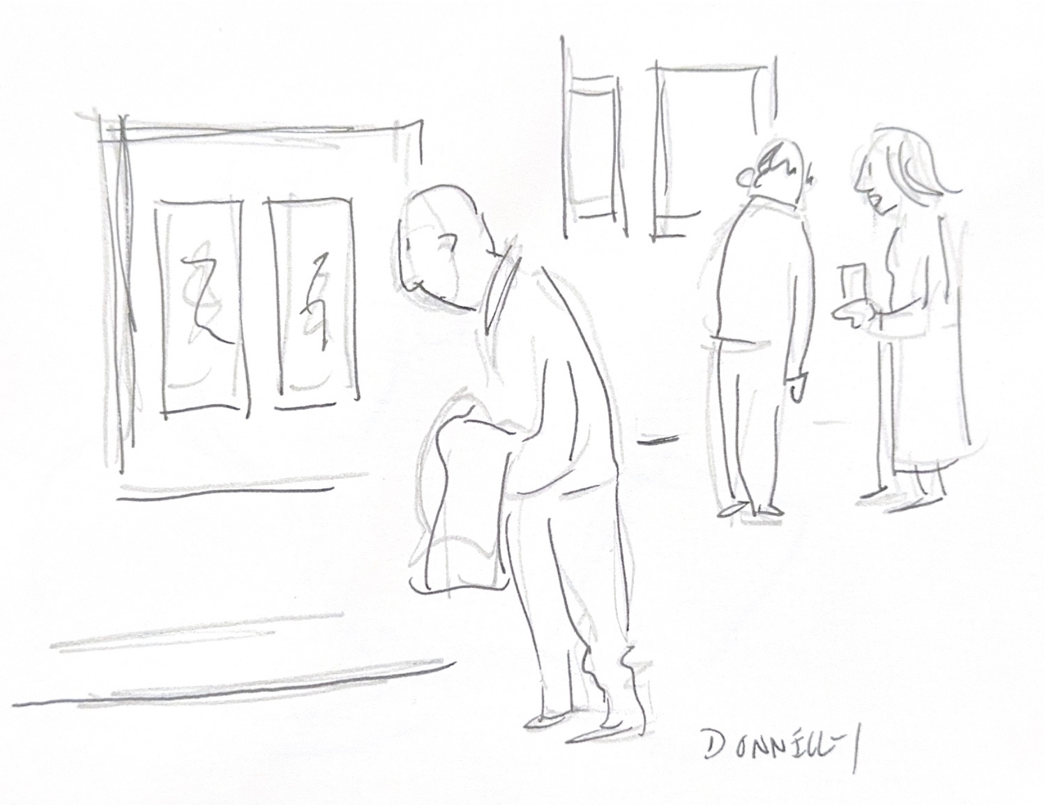 Drawings Of People - by Liza Donnelly - Seeing Things