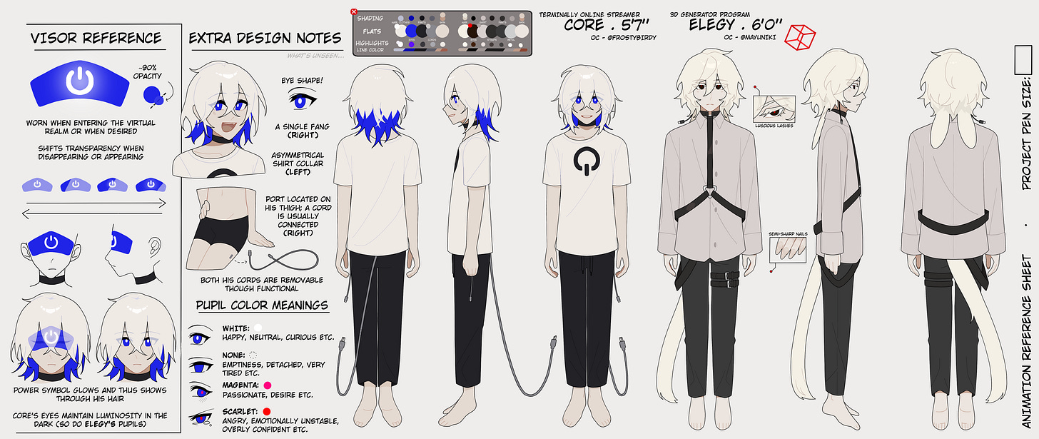 Small Guide For OC Reference Sheets - by AudTrico