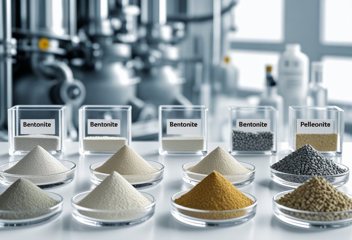 Common Bentonite Grades and Their Industrial Uses