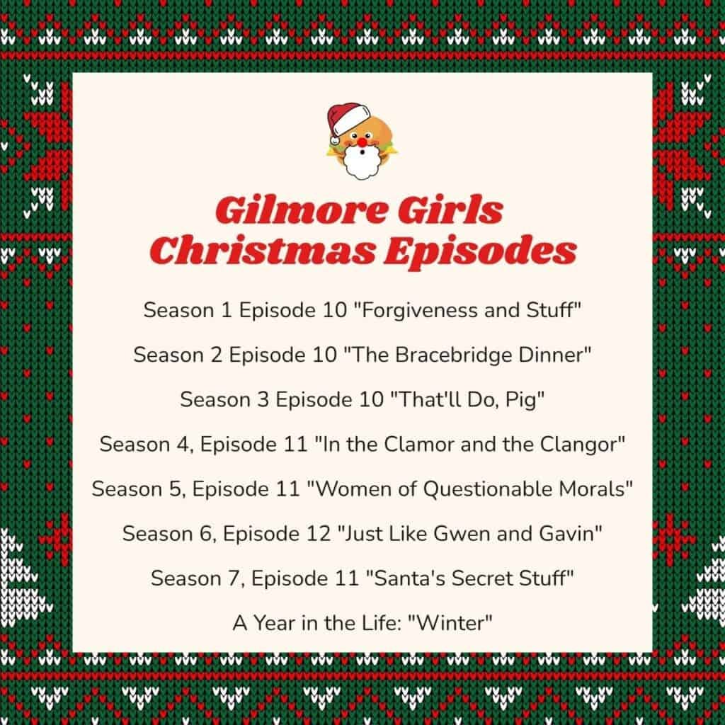 🎅All 8 Christmas Episodes of Gilmore Girls Ranked