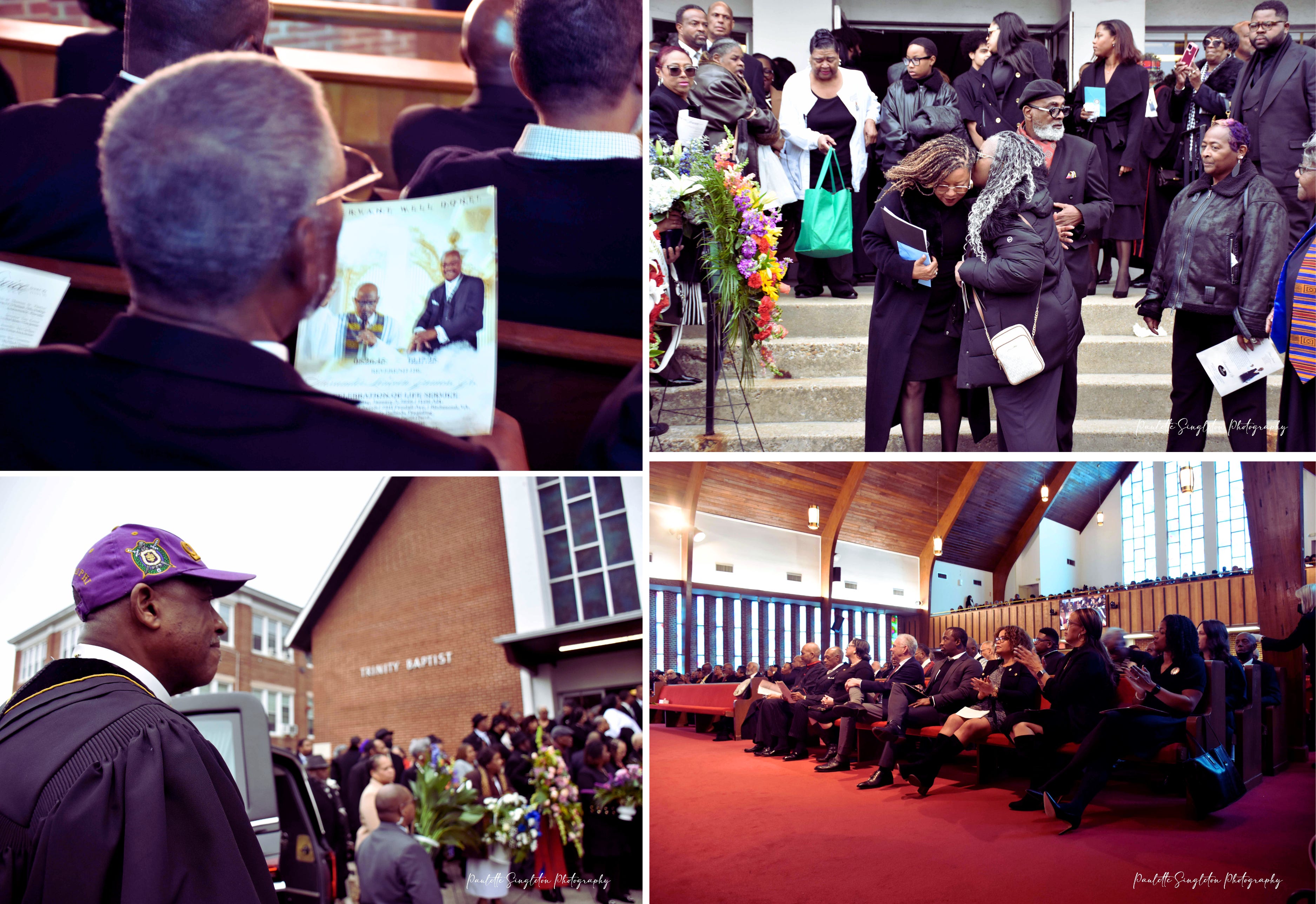 Richmond Says Goodbye to Rev. Dr. A. Lincoln James, Jr.🌹24 Photos