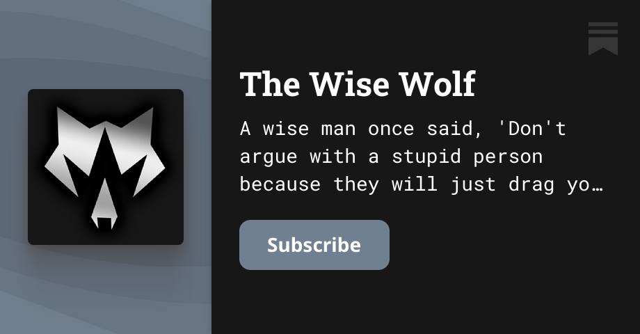 The Wise Wolf | Substack