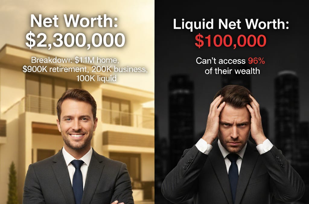 Net Worth Calculator: Total vs. Liquid Wealth Explained