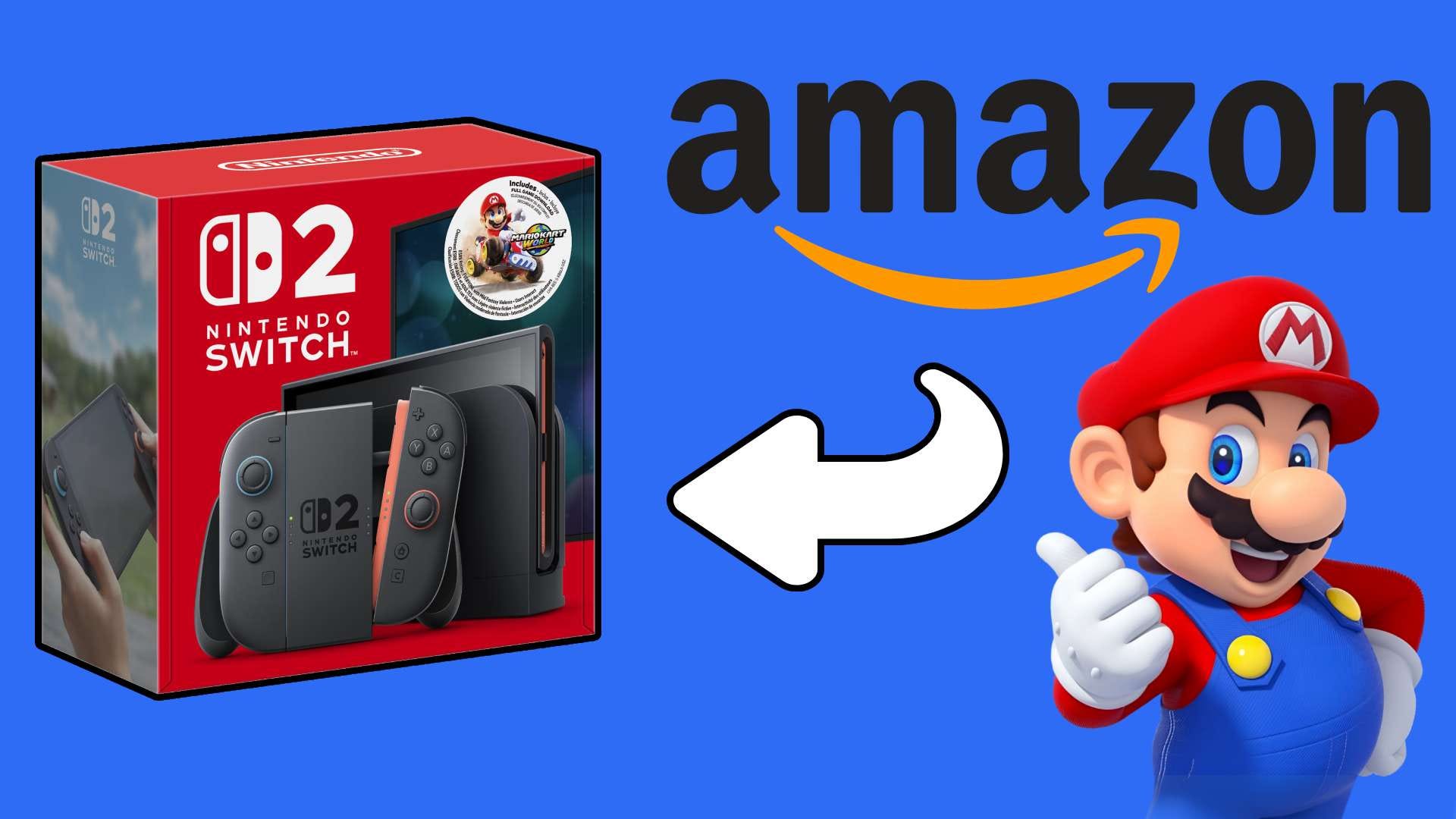 Switch 2 restock at Amazon: you can now register for a chance to buy
