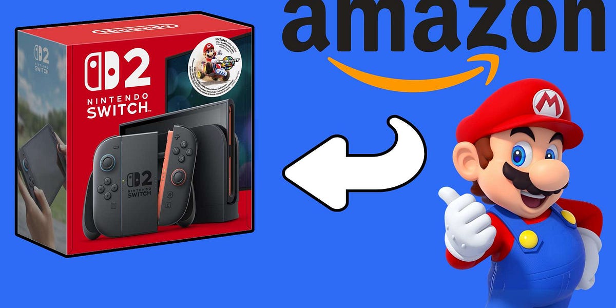 Switch 2 restock at Amazon: you can now register for a chance to buy