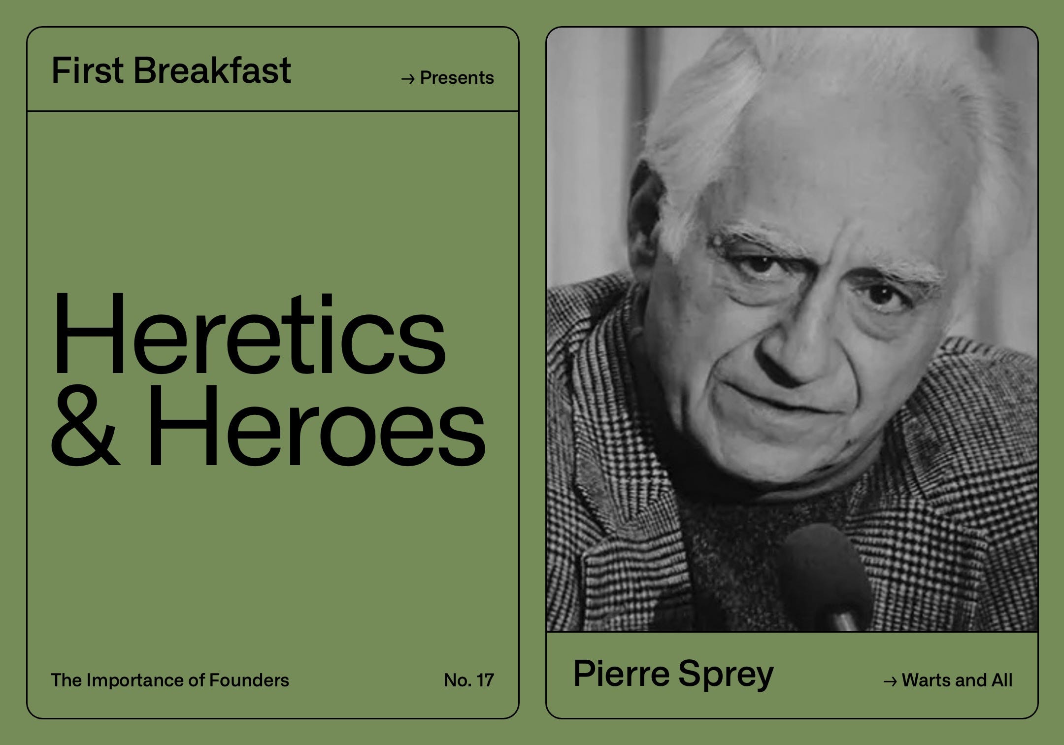 Pierre Sprey, Warts and All