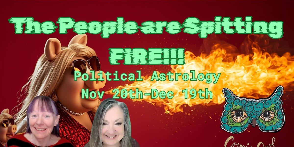 Political Astrology 2025 - Nov 20-Dec 19 | THE PEOPLE SPITTING FIRE!!!
