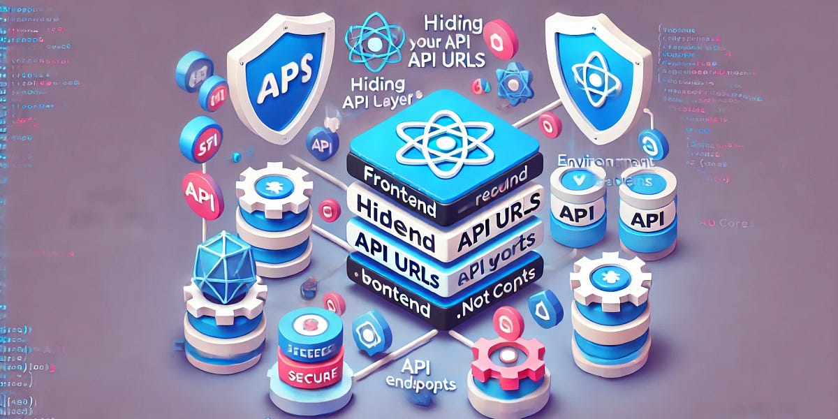 Hiding API URLs in React Frontend and .NET Core Backend: Why and How