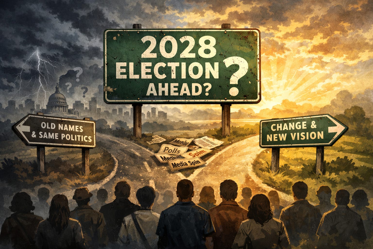 Polling the Void: Why the 2028 “Front‑Runners” Narrative Is a Trap