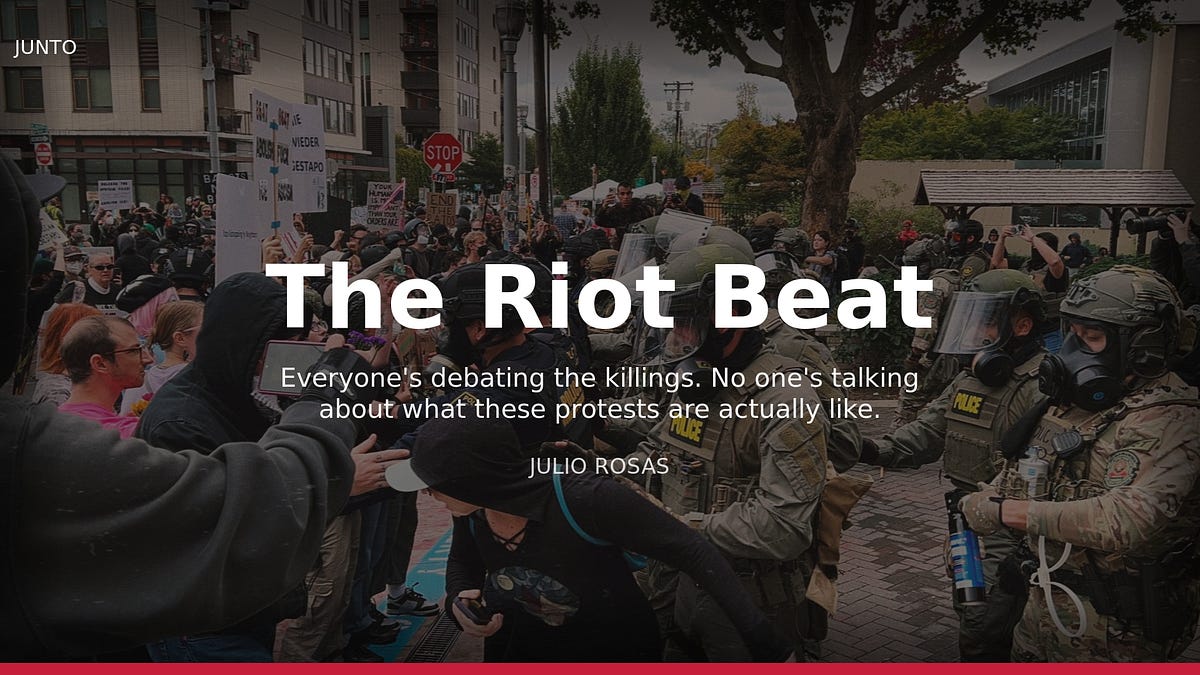 The Riot Beat - by Julio Rosas - Junto Magazine