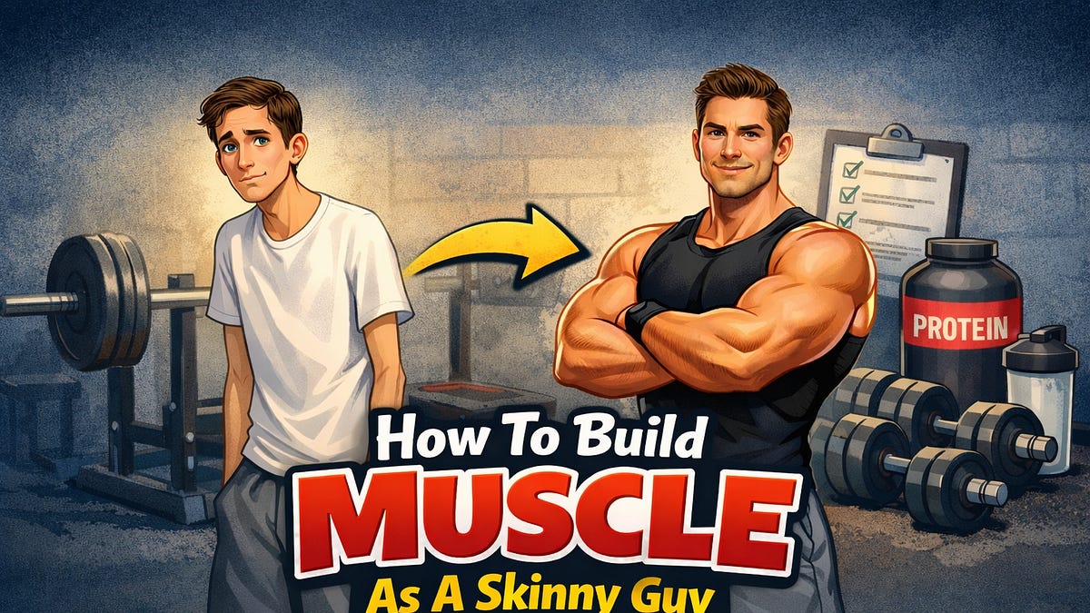 How To Build Muscle As A Skinny Guy (The No-BS Guide)
