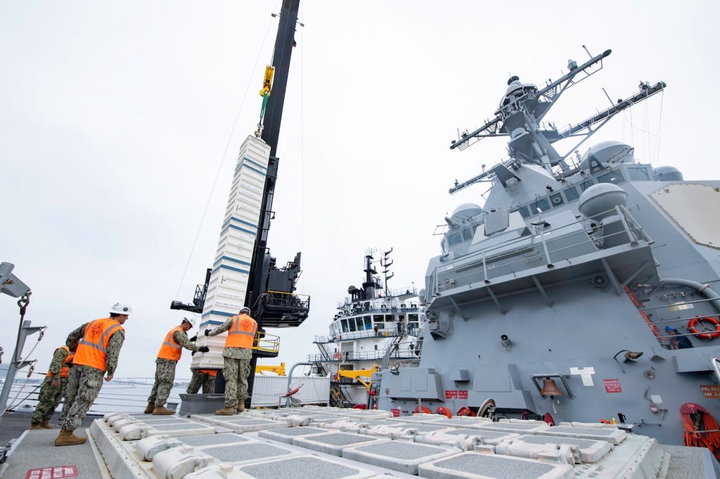 The US Navy Faces a Major Challenge in Sustaining Combat Operations off ...