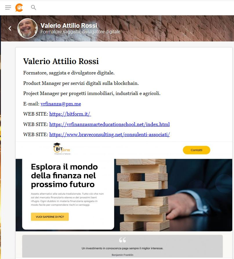 Riflessioni domenicali: un mio video del 4 aprile del 2024