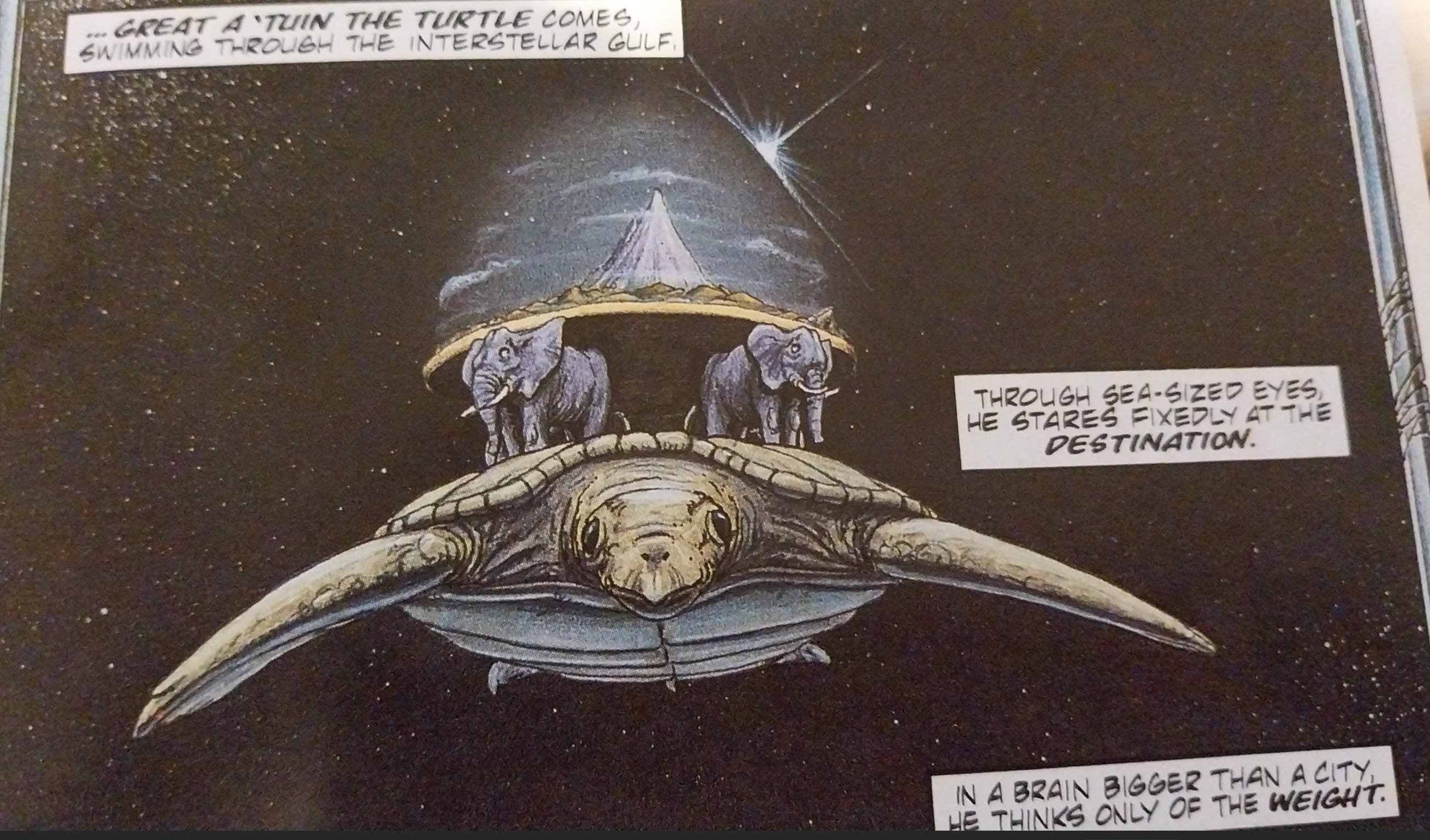 Terry Pratchett's Discworld, One Book At A Time - The Colour Of Magic ...